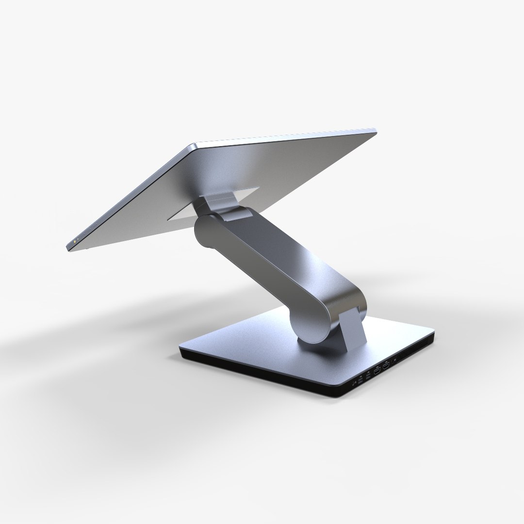 Adjustable Touchscreen Display Monitor 3D Model - TurboSquid 1241534