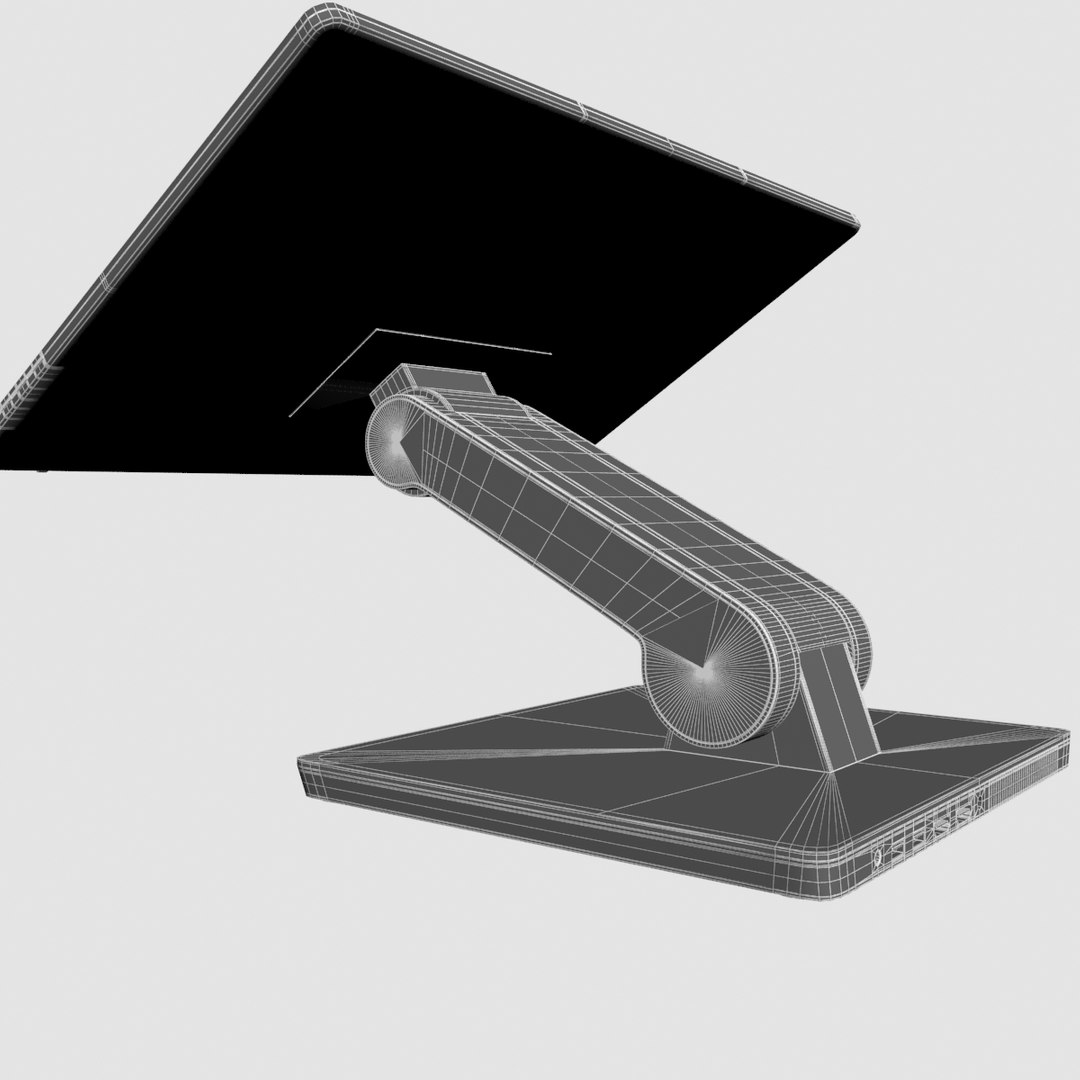 Adjustable Touchscreen Display Monitor 3D Model - TurboSquid 1241534