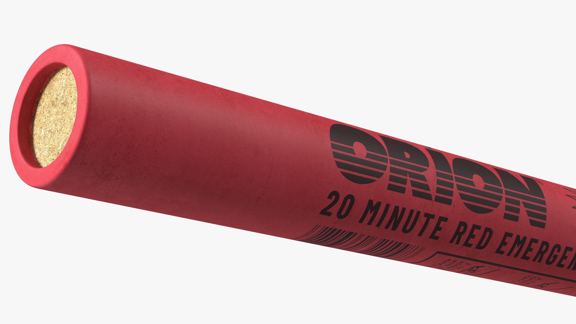 3D Orion Safety 20 Minute Red Road Flare - TurboSquid 1785484