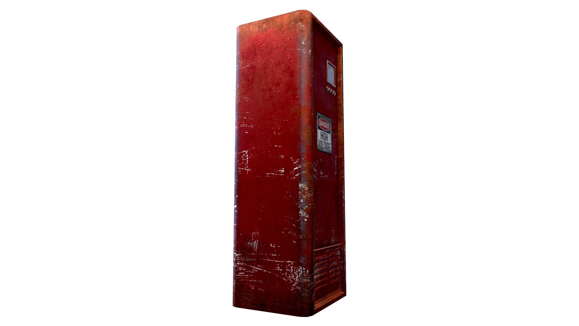 Old Distribution Box 3D Model - TurboSquid 1388096