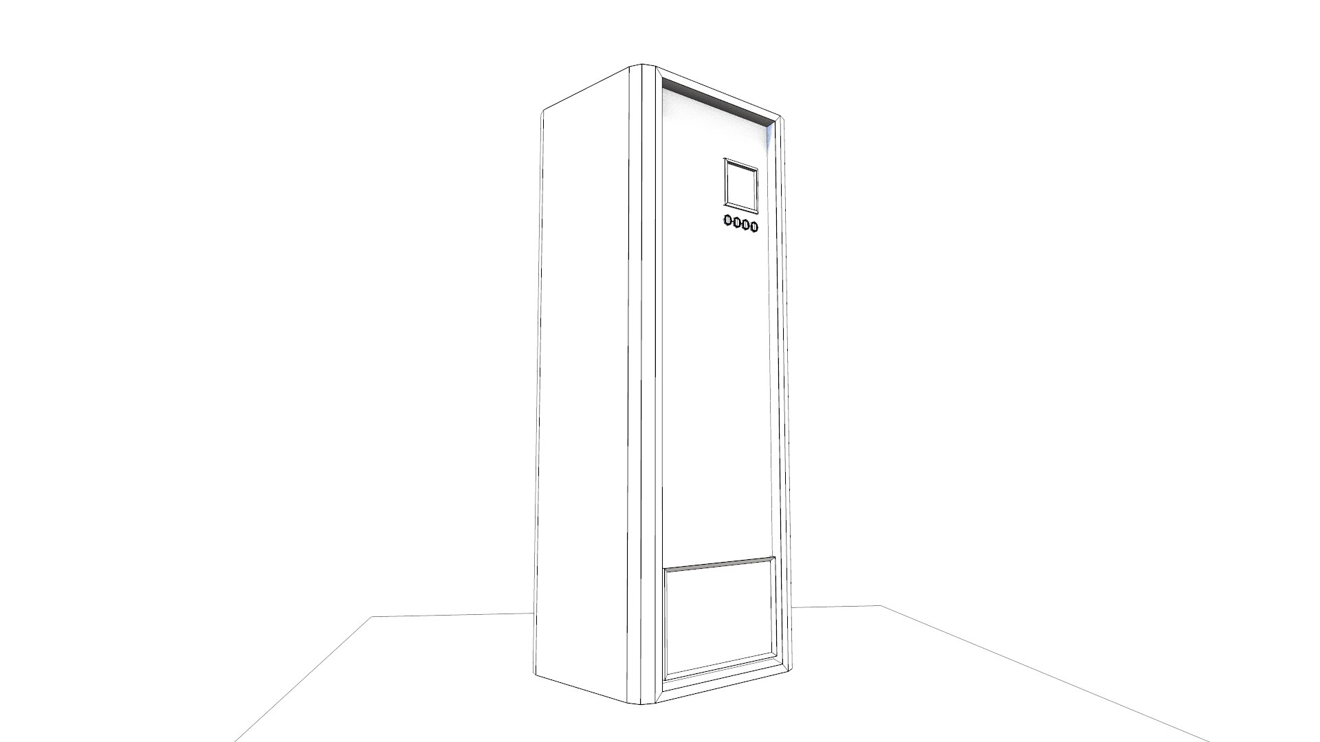 Old Distribution Box 3D Model - TurboSquid 1388096