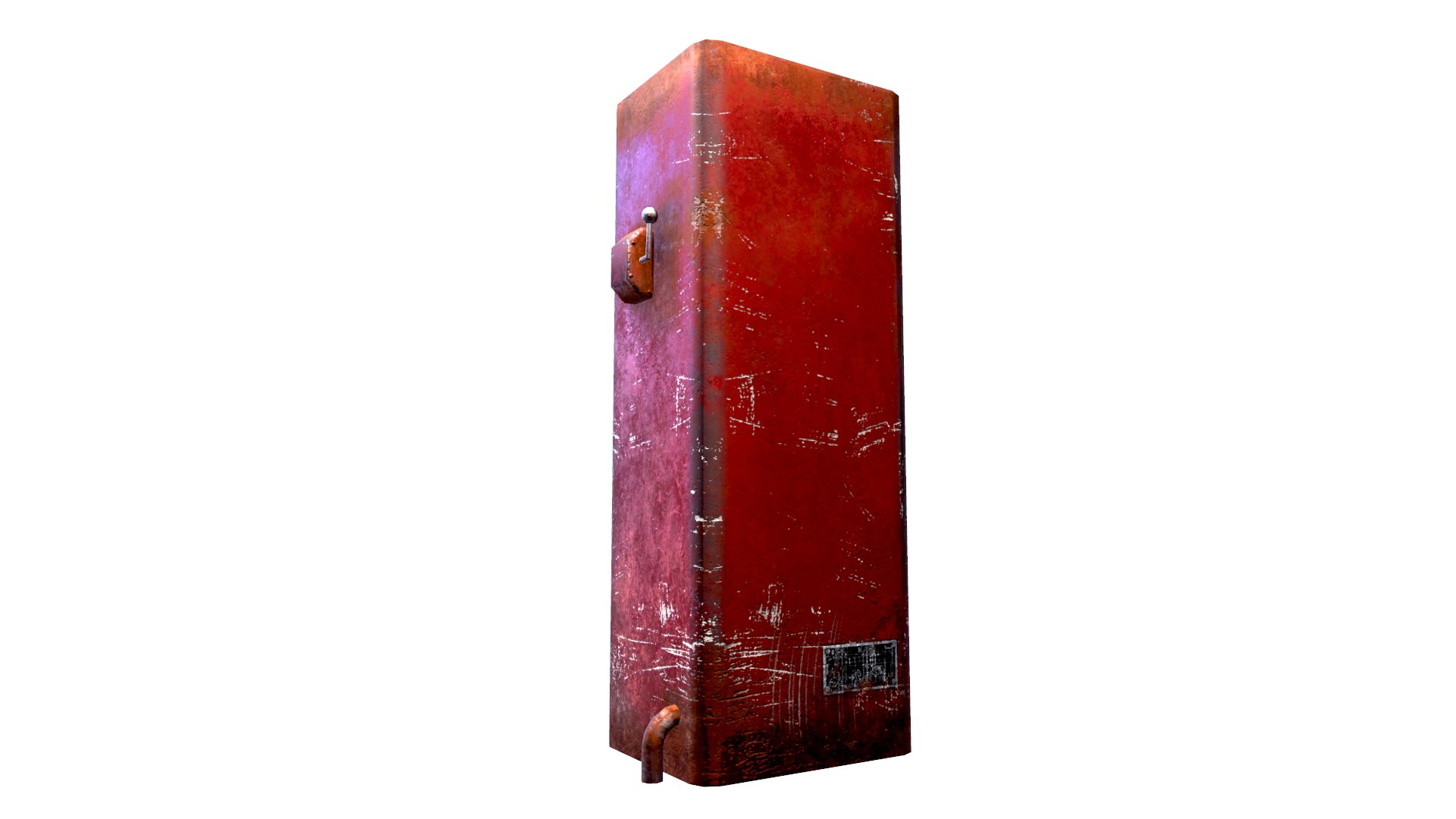 Old Distribution Box 3D Model - TurboSquid 1388096