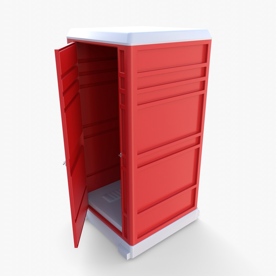 3D Portable Toilet V3 - TurboSquid 2038878