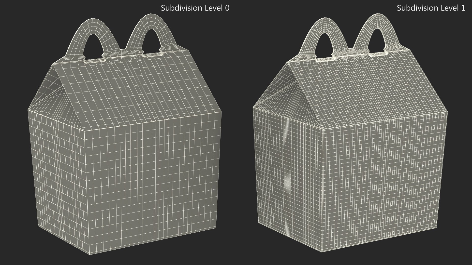 McDonalds Happy Meal 3D Model - TurboSquid 2410509