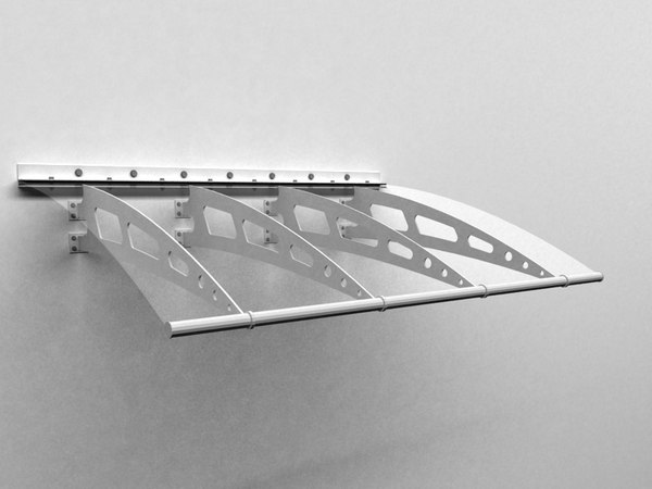 glass canopy 3d model