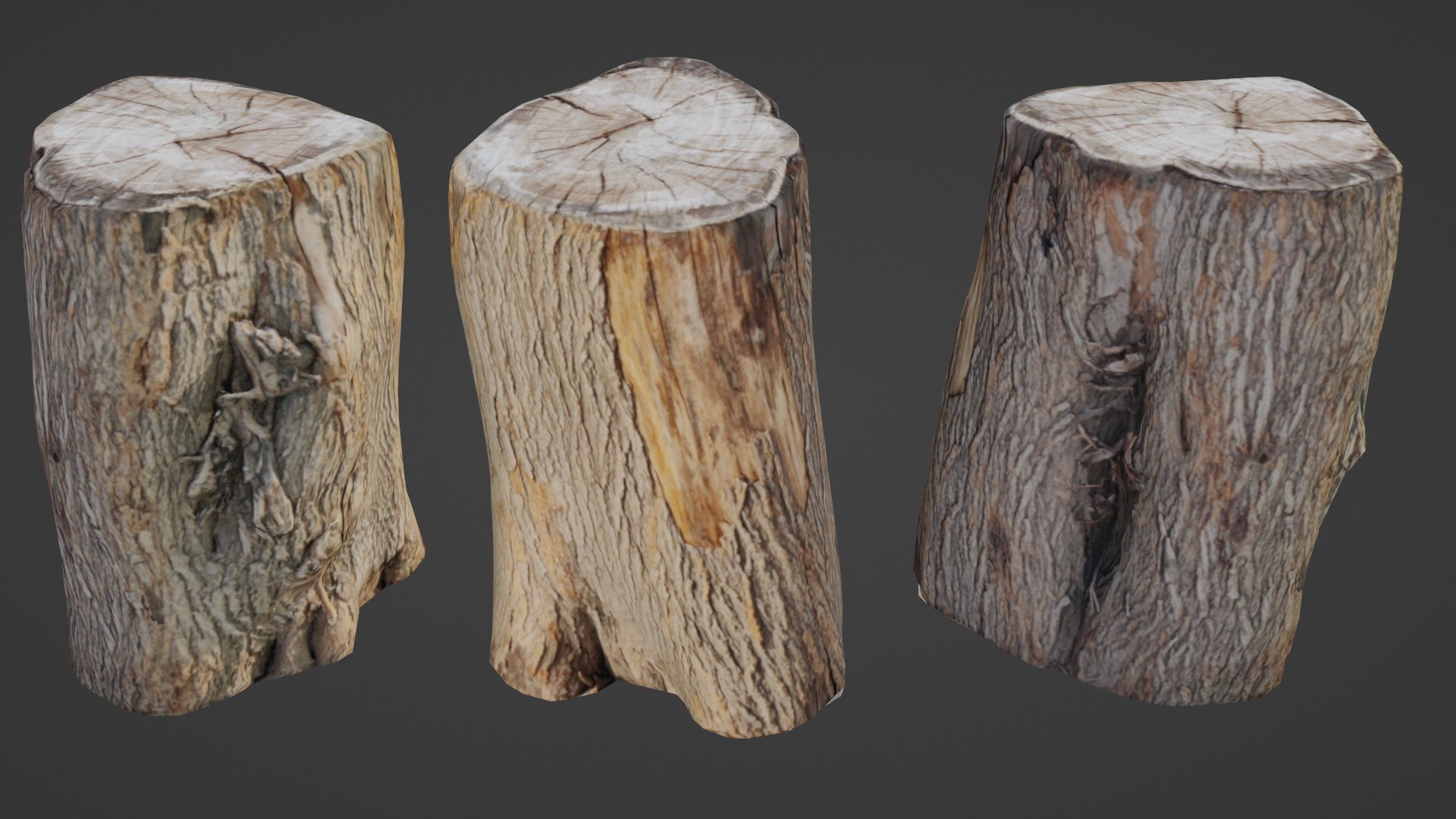3D Scanned Log - TurboSquid 2332112