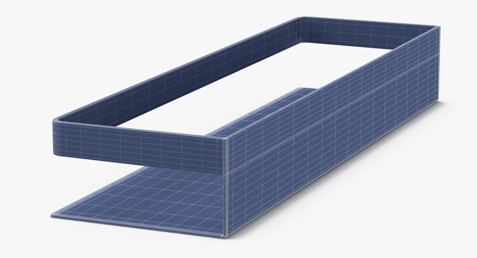 Sheet Metal Shelf 3D Model - TurboSquid 1295307