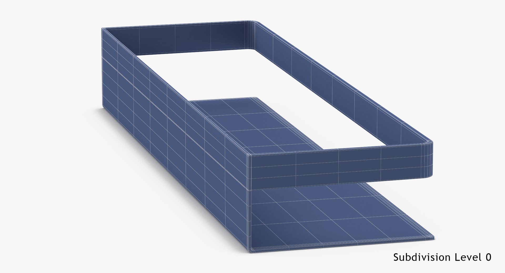 Sheet Metal Shelf 3D Model - TurboSquid 1295307