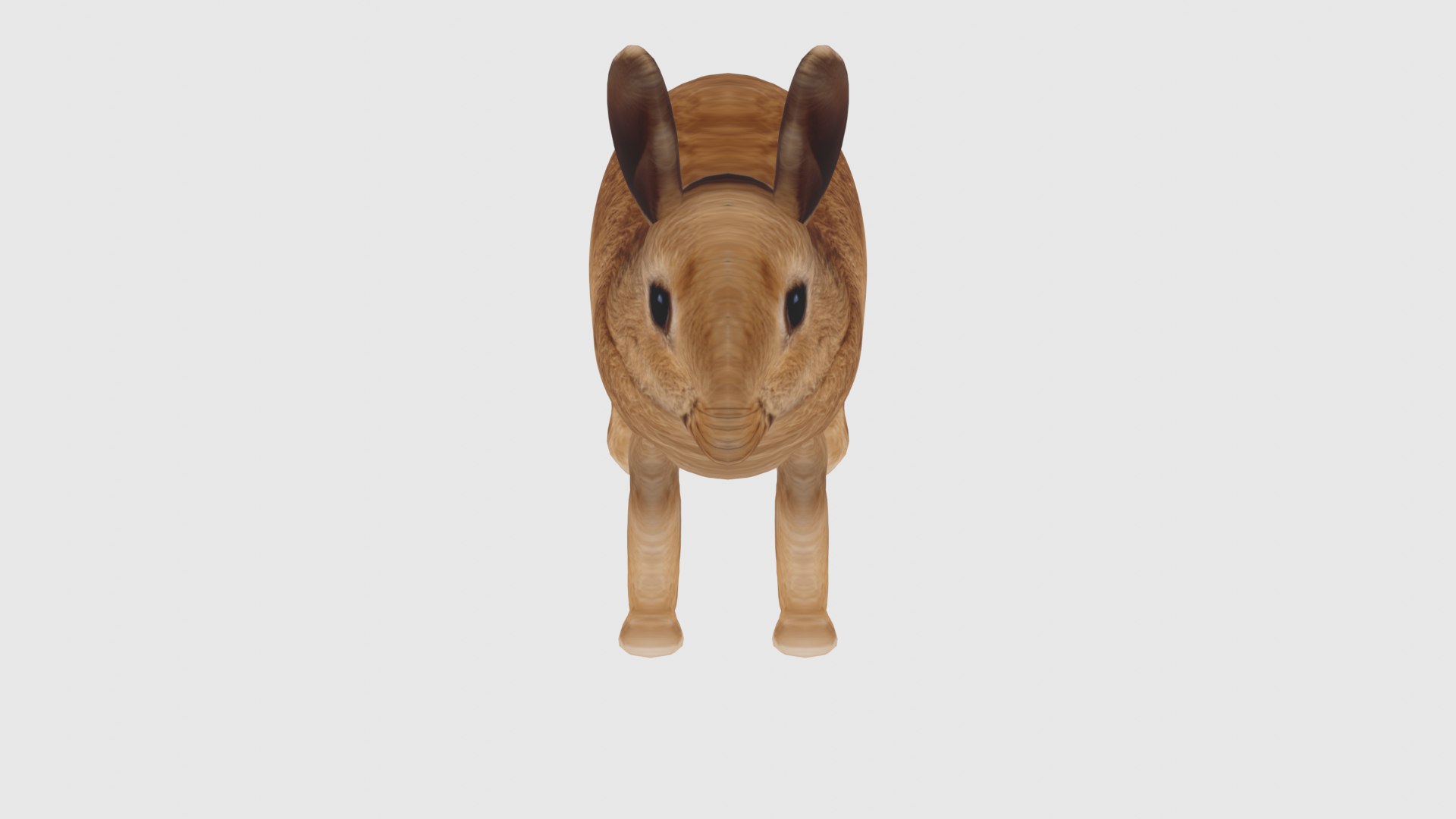 3D Low Poly Rabbit Rigged With Realistic Texture Model - TurboSquid 1876156