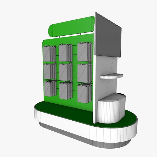 modelo 3d Display Rack For Retail Shop Sale - TurboSquid 2099975