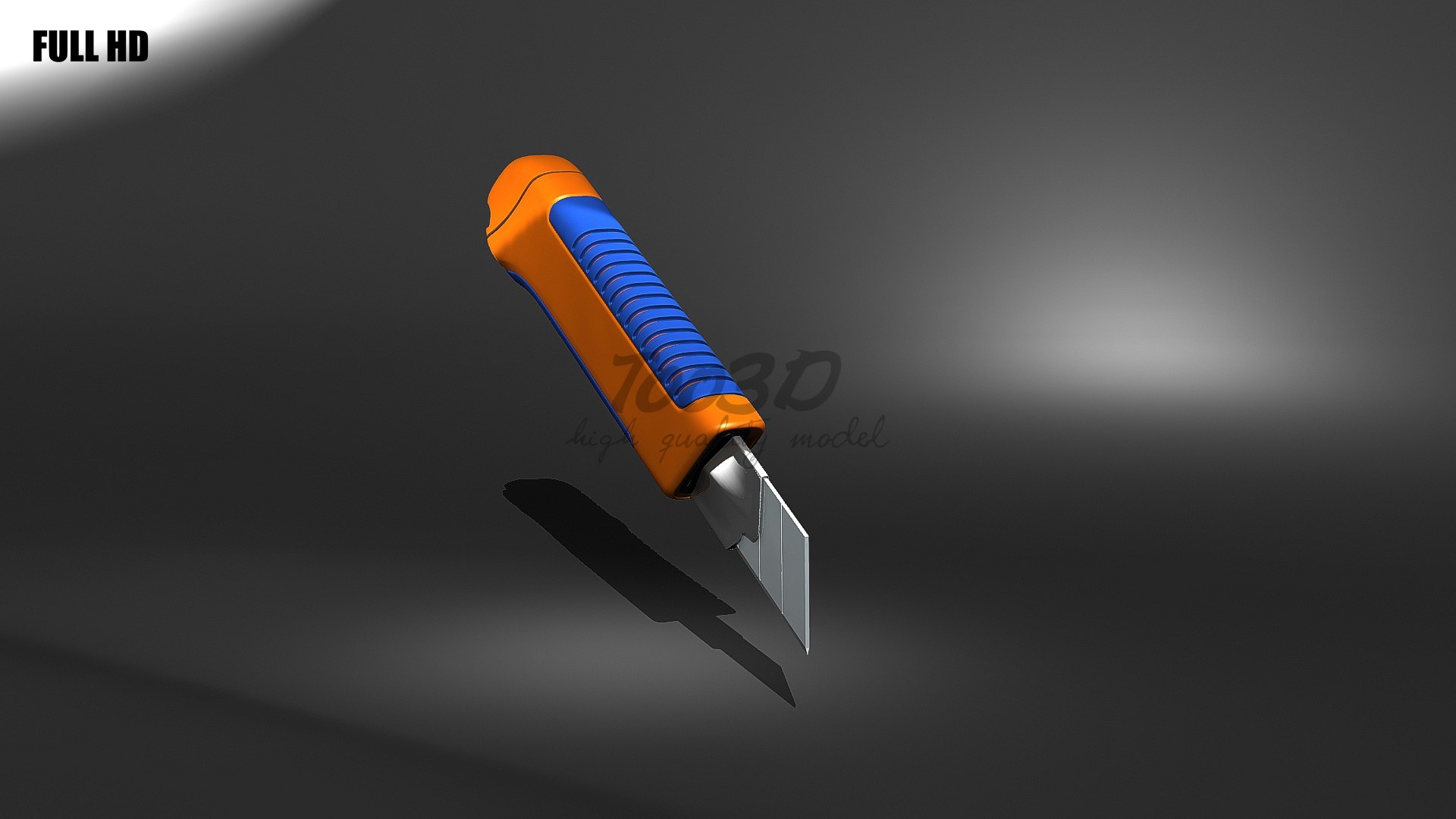 Snap-off Knife 3d Model
