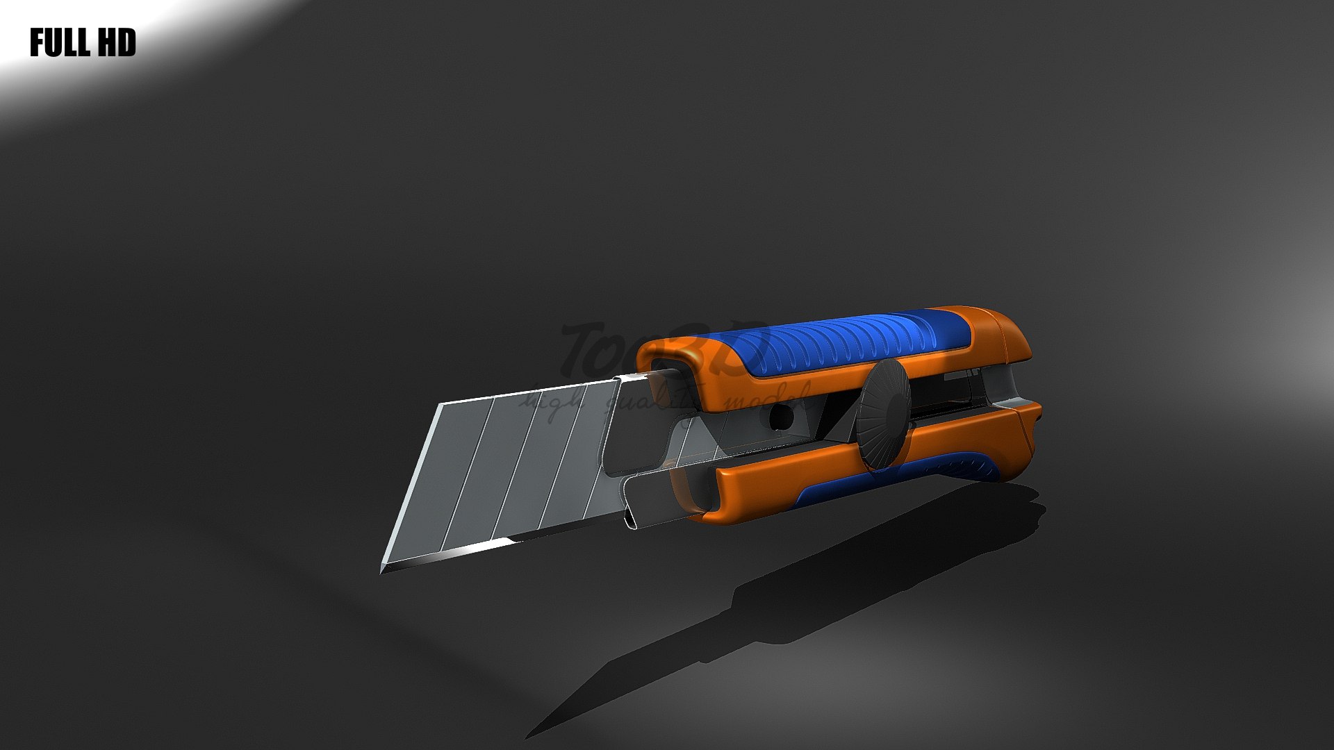 Snap-off Knife 3d Model
