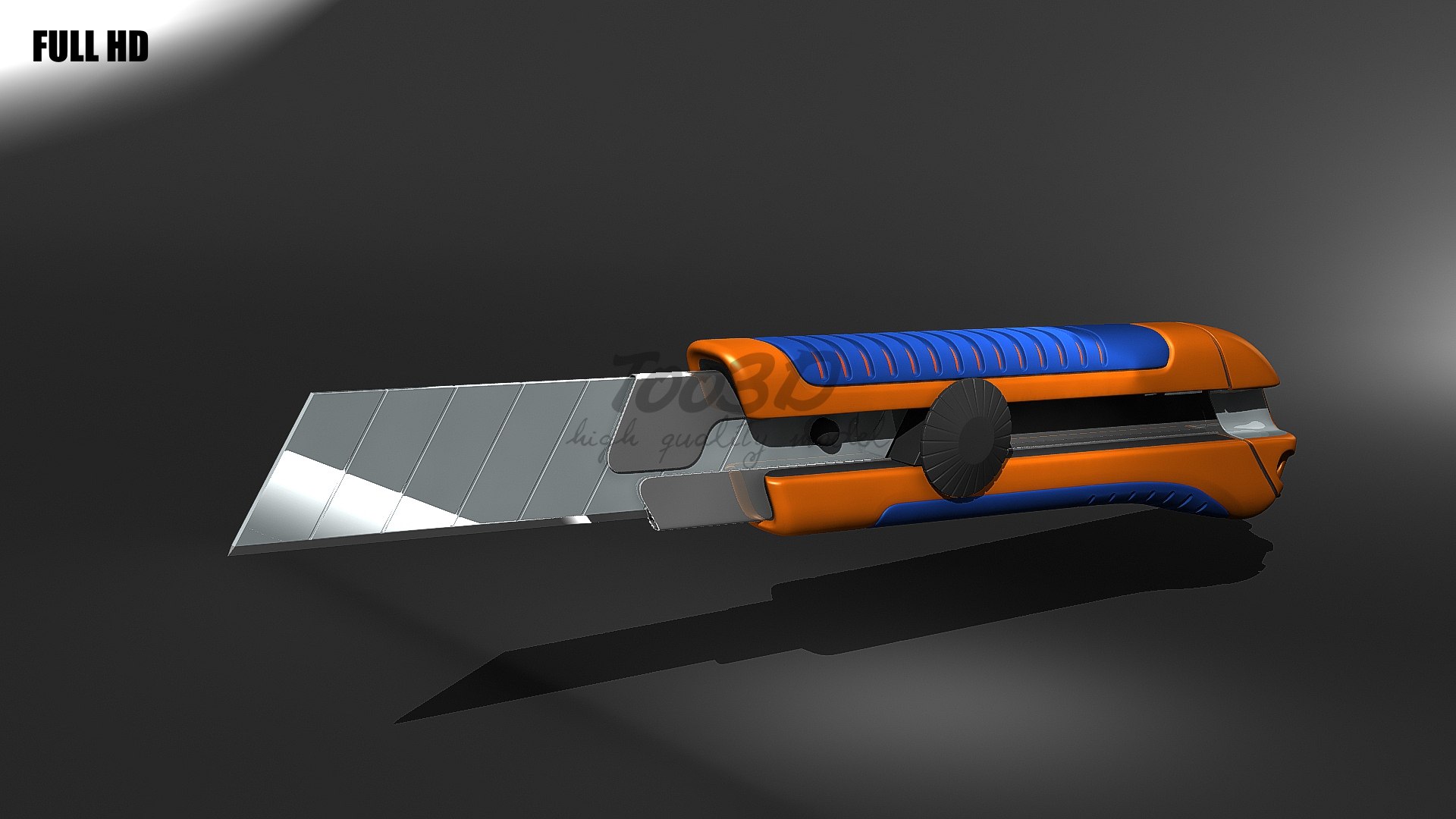Snap-off Knife 3d Model