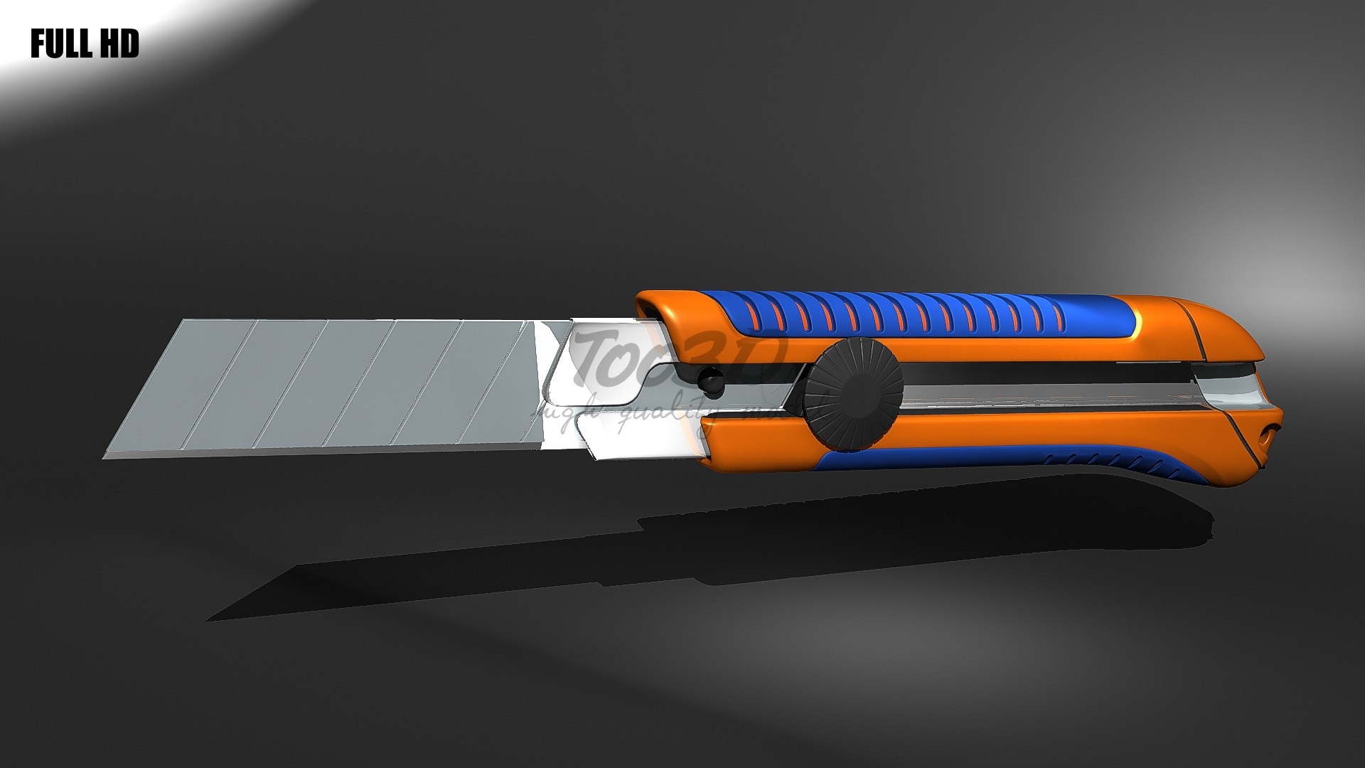 Snap-off Knife 3d Model