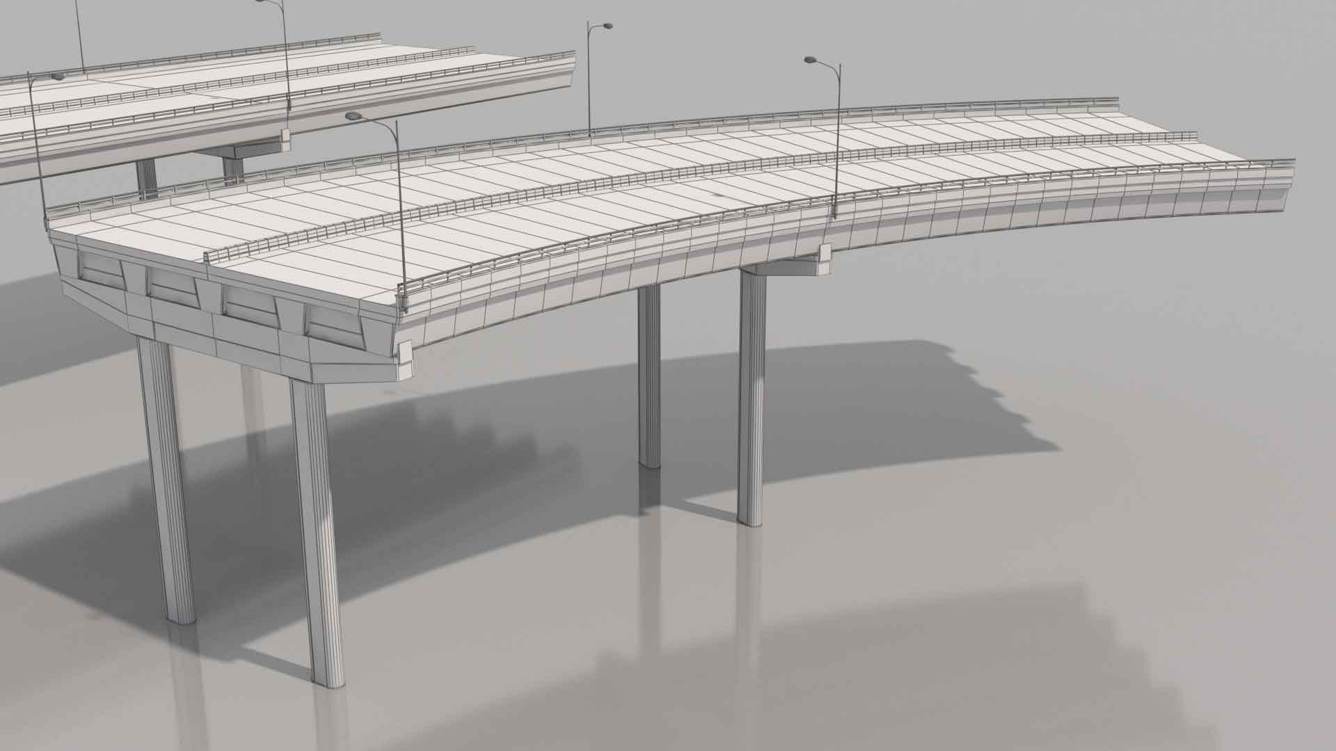 3D Highway PBR - 2 Models Kit And Road Construction 5 - TurboSquid 2258404