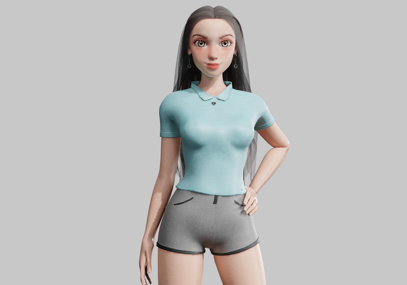 3D Basic Sweet Woman V37661 Model - TurboSquid 2280937