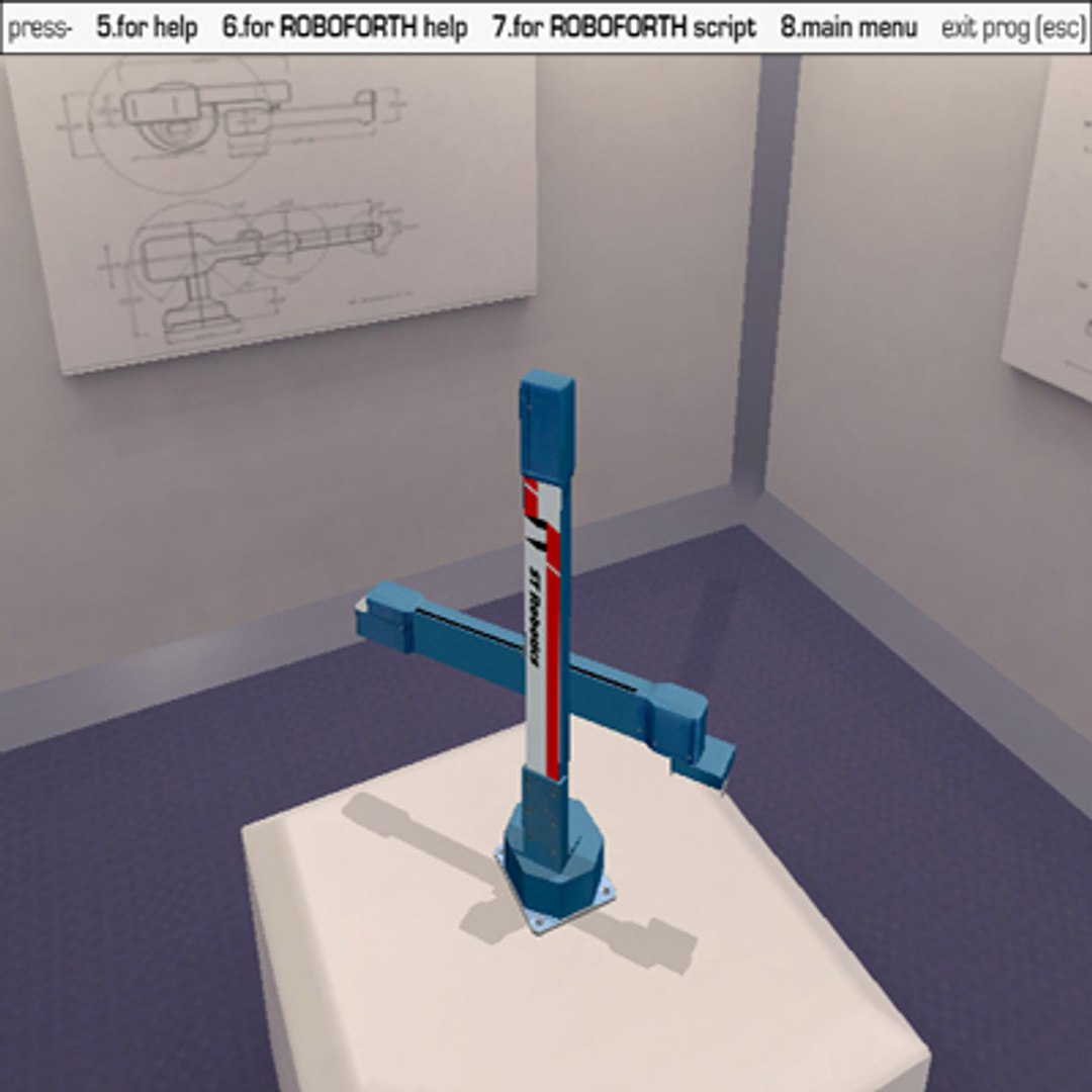 Interactive Robot Arm 3ds Free