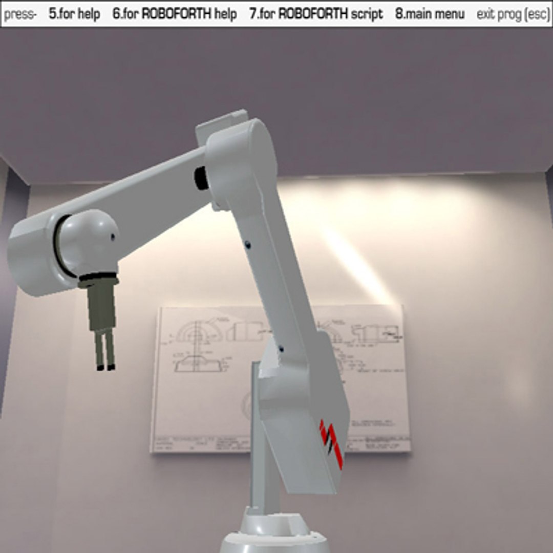 Interactive Robot Arm 3ds Free