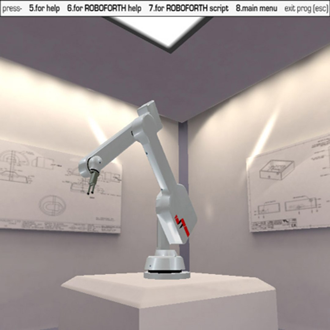 Interactive Robot Arm 3ds Free