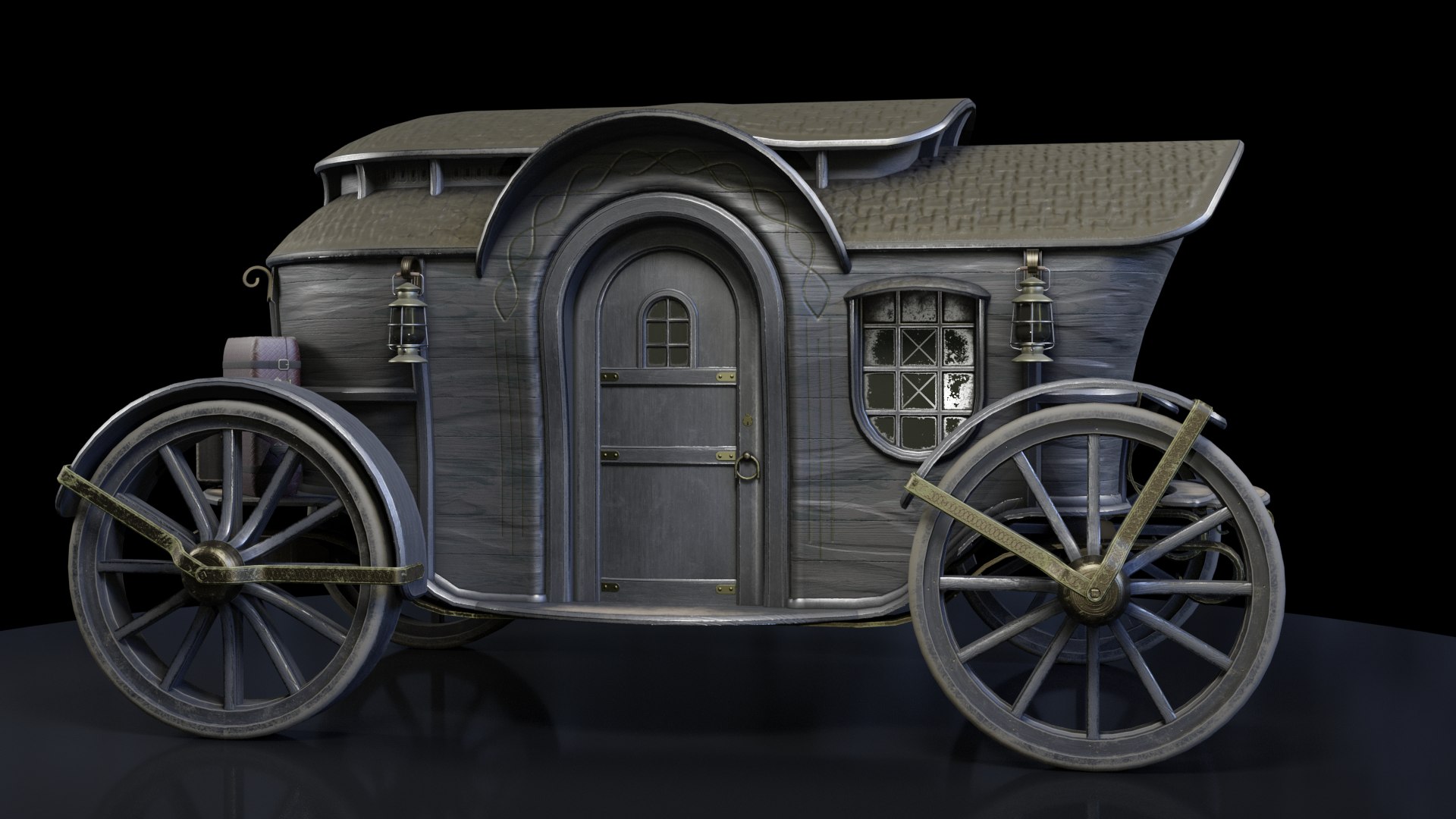 Carriage 3D Model - TurboSquid 2131166