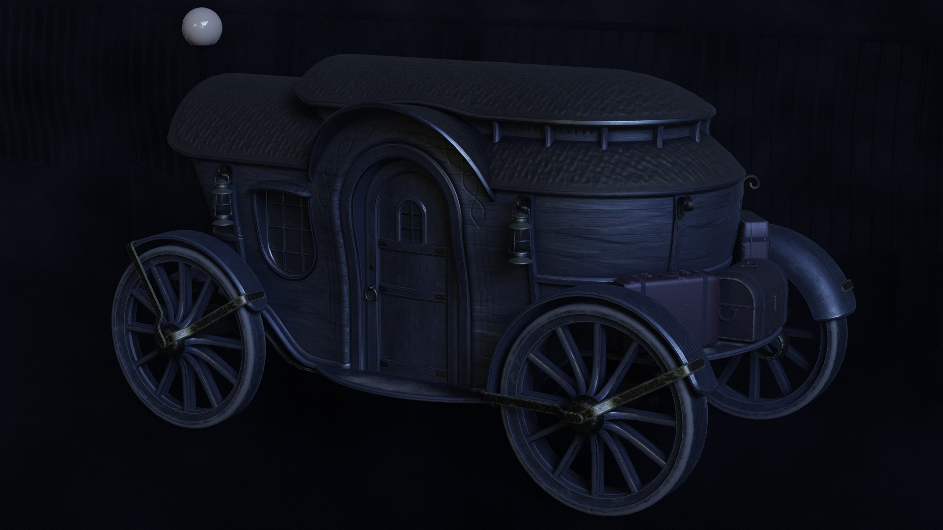 Carriage 3D Model - TurboSquid 2131166