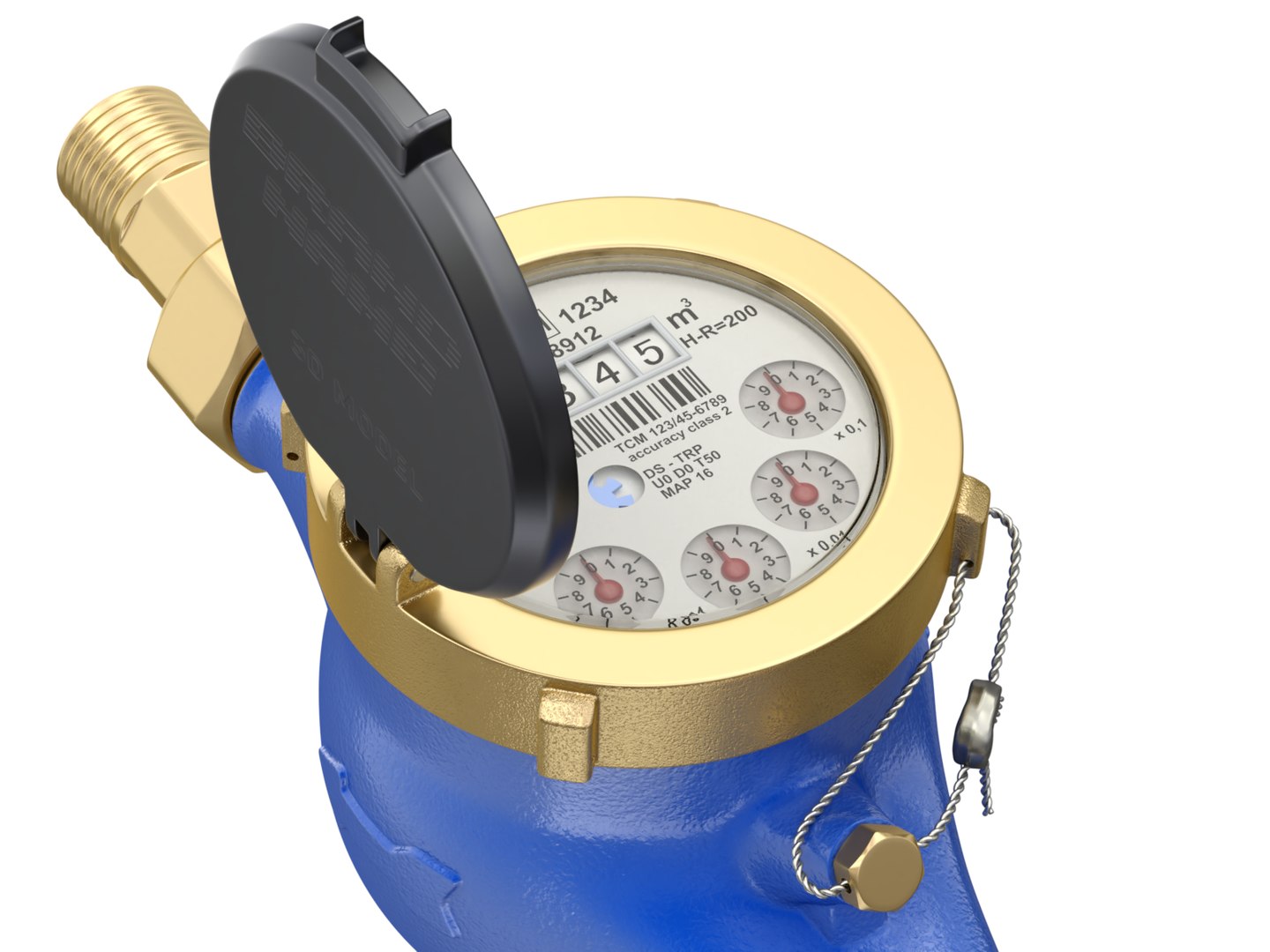 Meter water 3D model - TurboSquid 1536929