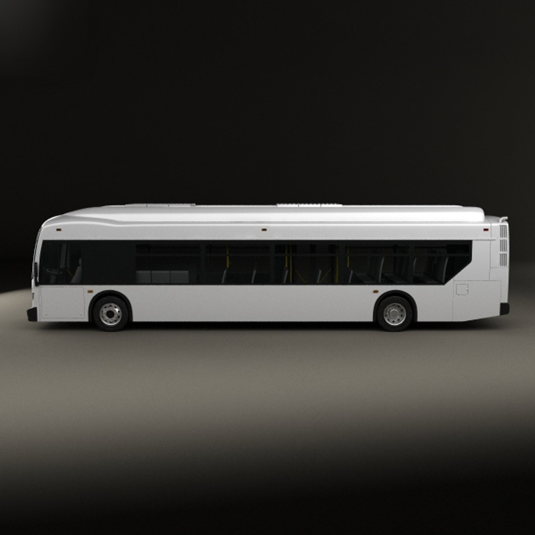 New flyer xcelsior 3D model - TurboSquid 1337990