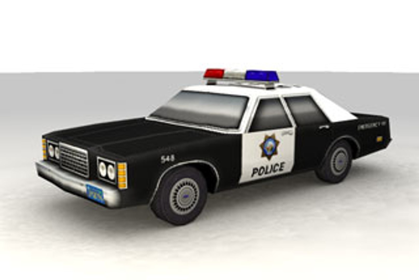 Cop Cruiser 3d Lwo