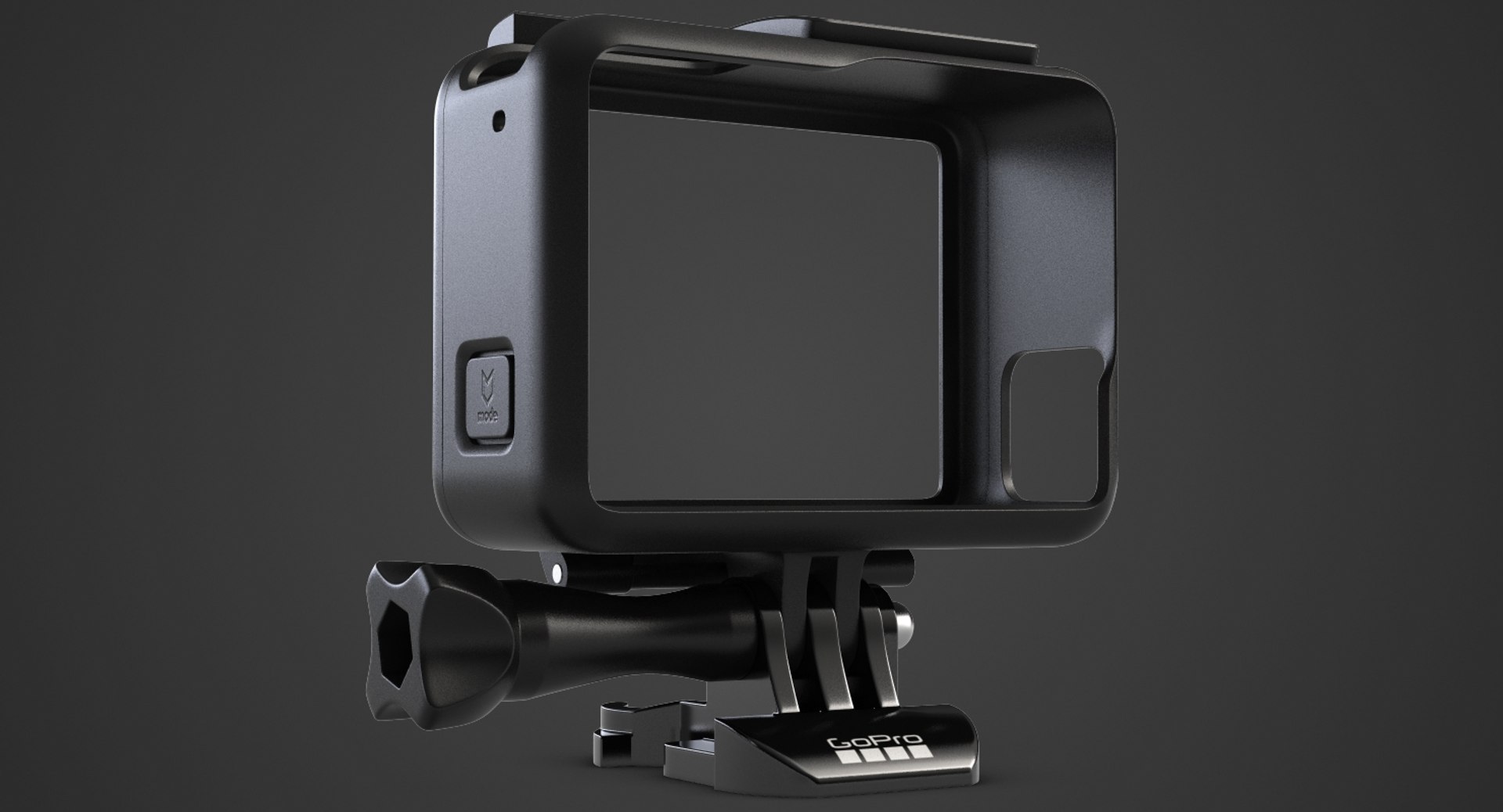 3d Gopro Hero 5 Frame Model
