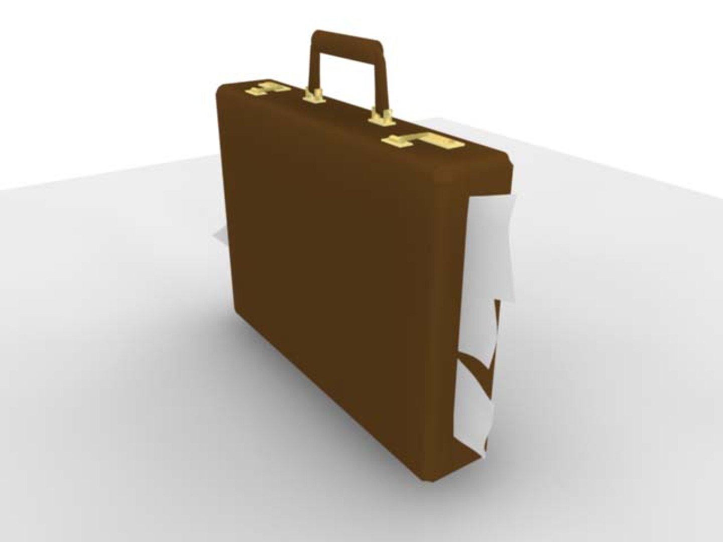 3d Model Briefcase Case