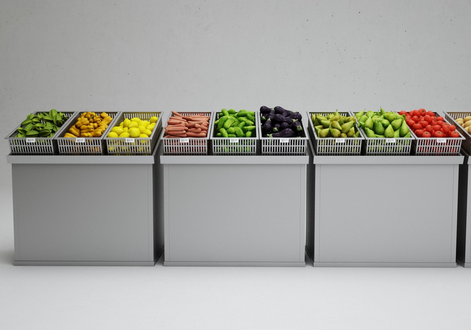 3D Model Stand Display Table - TurboSquid 1595199