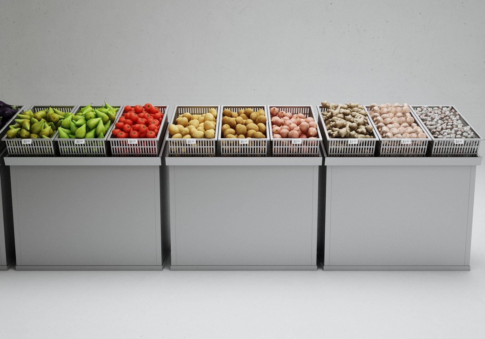 3D Model Stand Display Table - TurboSquid 1595199