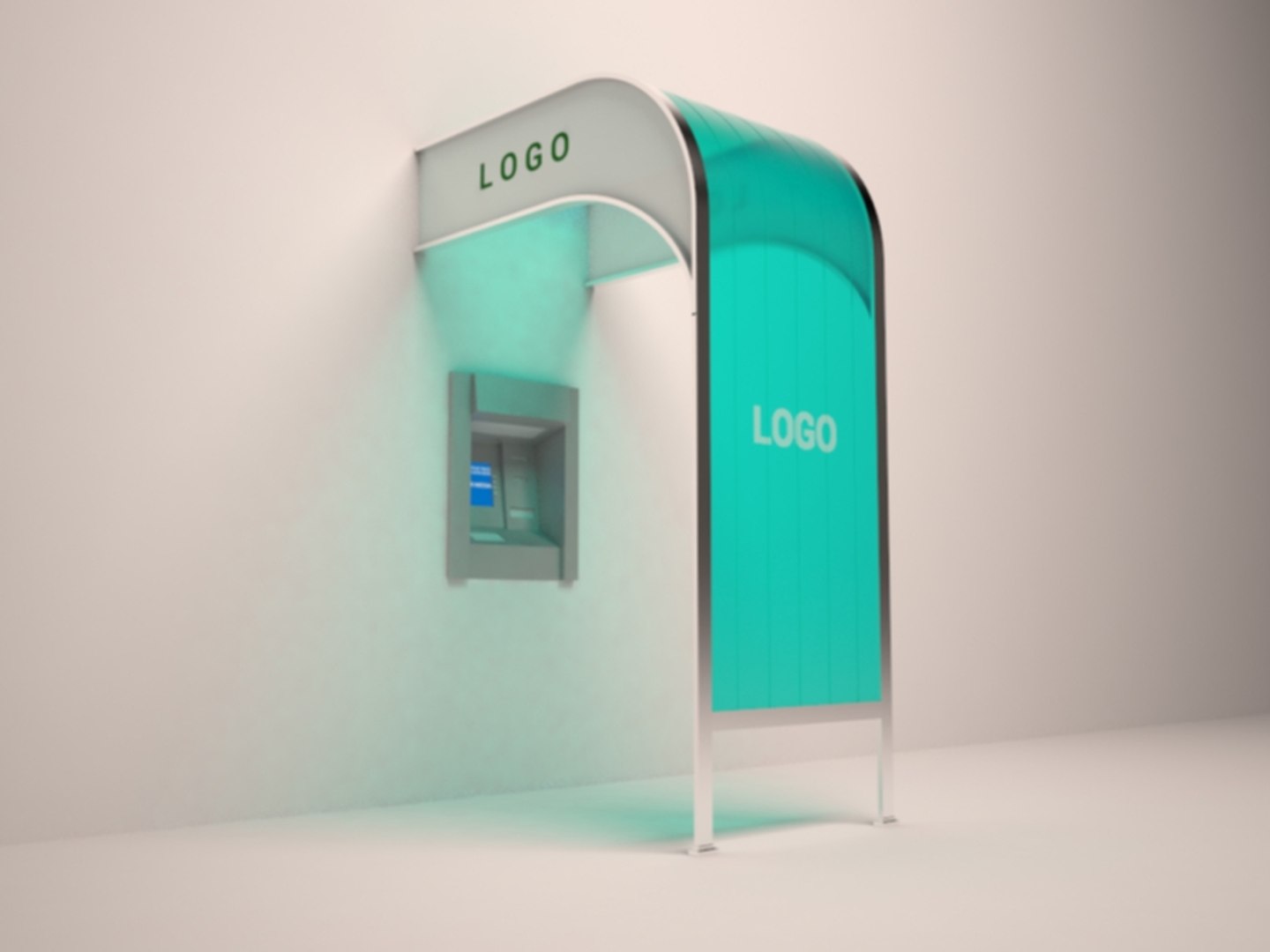 3d Model Atm Sunshade