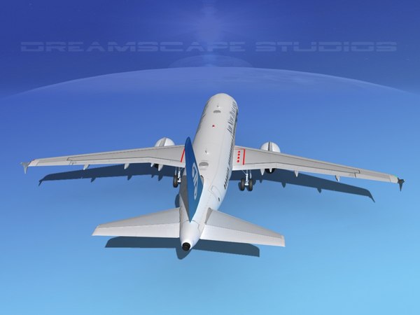 3d scale airbus a319