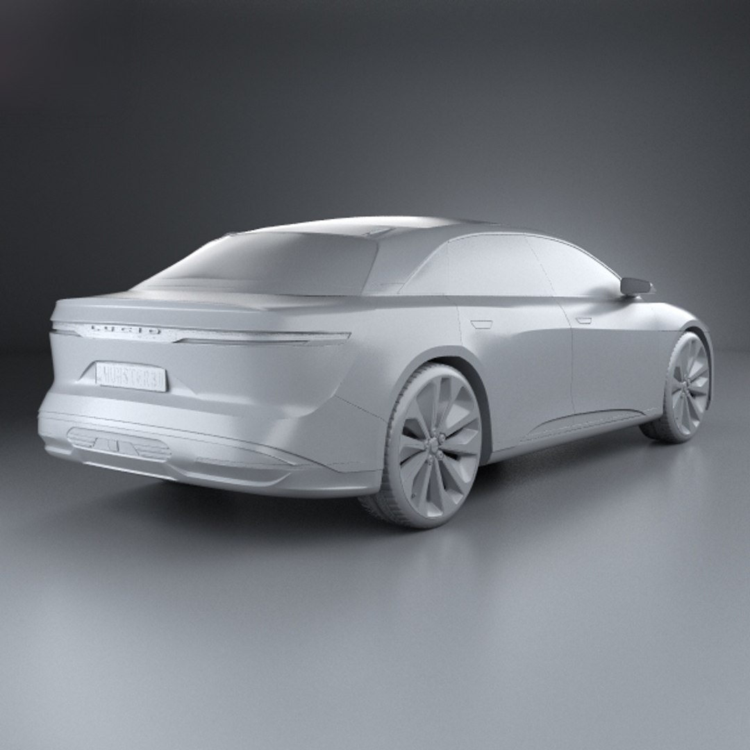 Lucid Air Model - TurboSquid 1335698