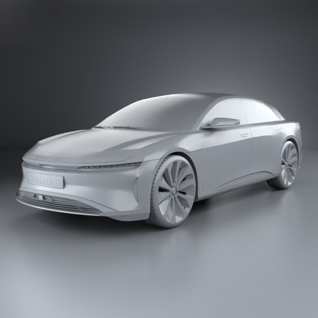 Lucid Air Model - TurboSquid 1335698