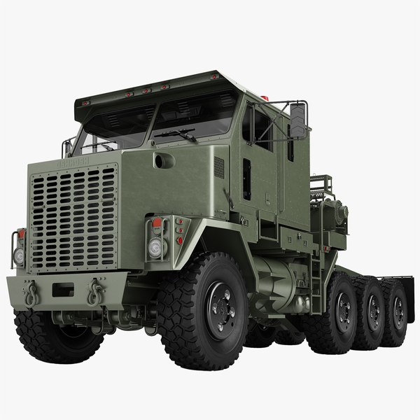 Oshkosh M1070 군용 세미 트럭 02 3d 모델 Turbosquid 2174397