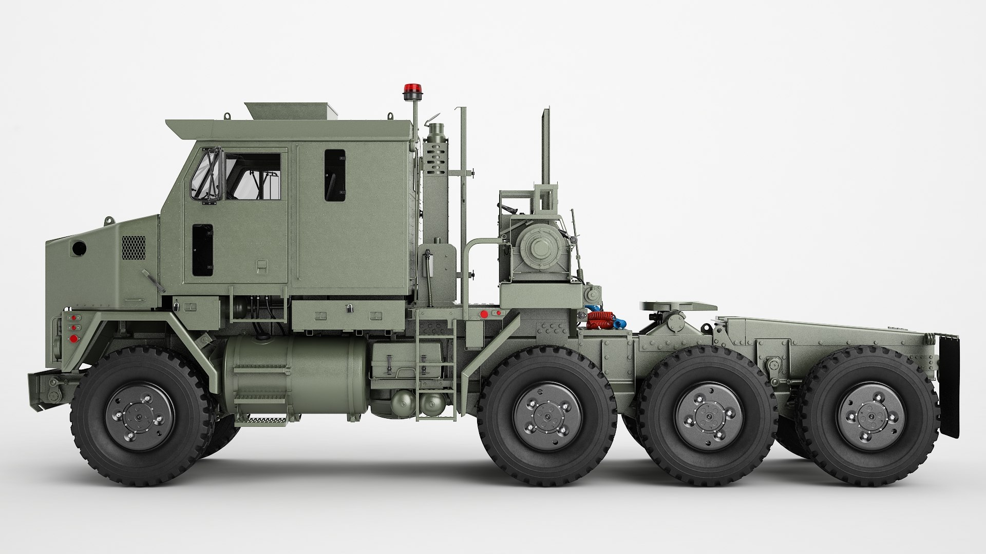 3D model Oshkosh M1070 Military Semi Truck 02 - TurboSquid 2174397