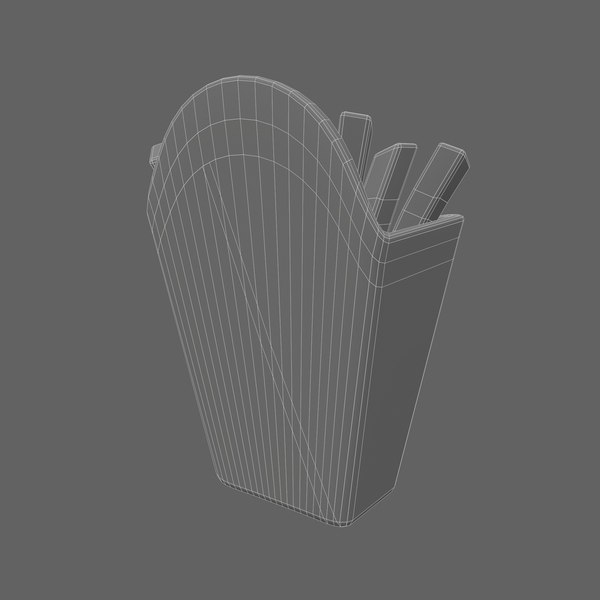 Cartoon French Fries 3D model - TurboSquid 1971146