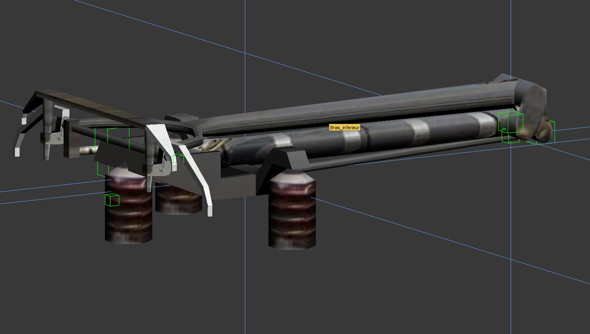 3d Model Pantograph Tgv