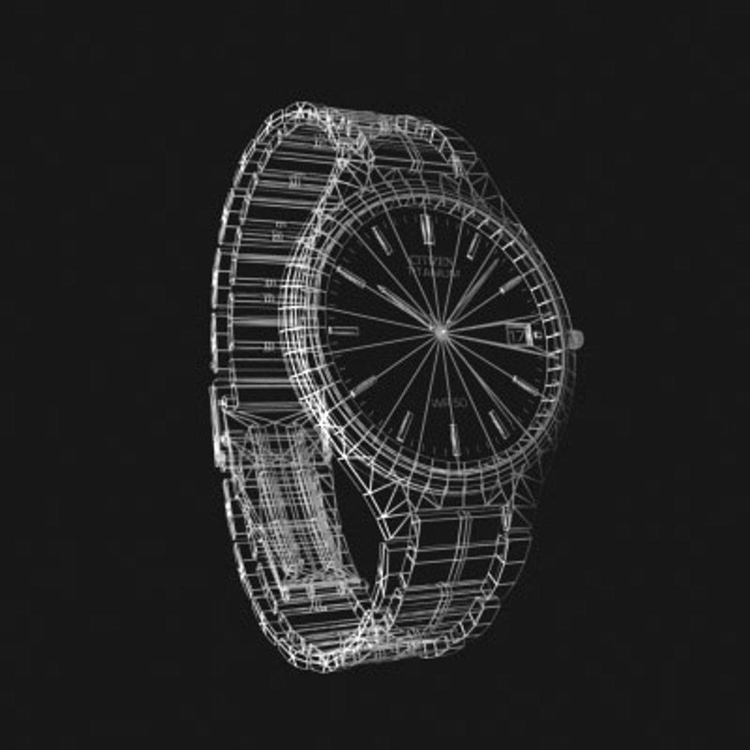 3d model of citizen watch