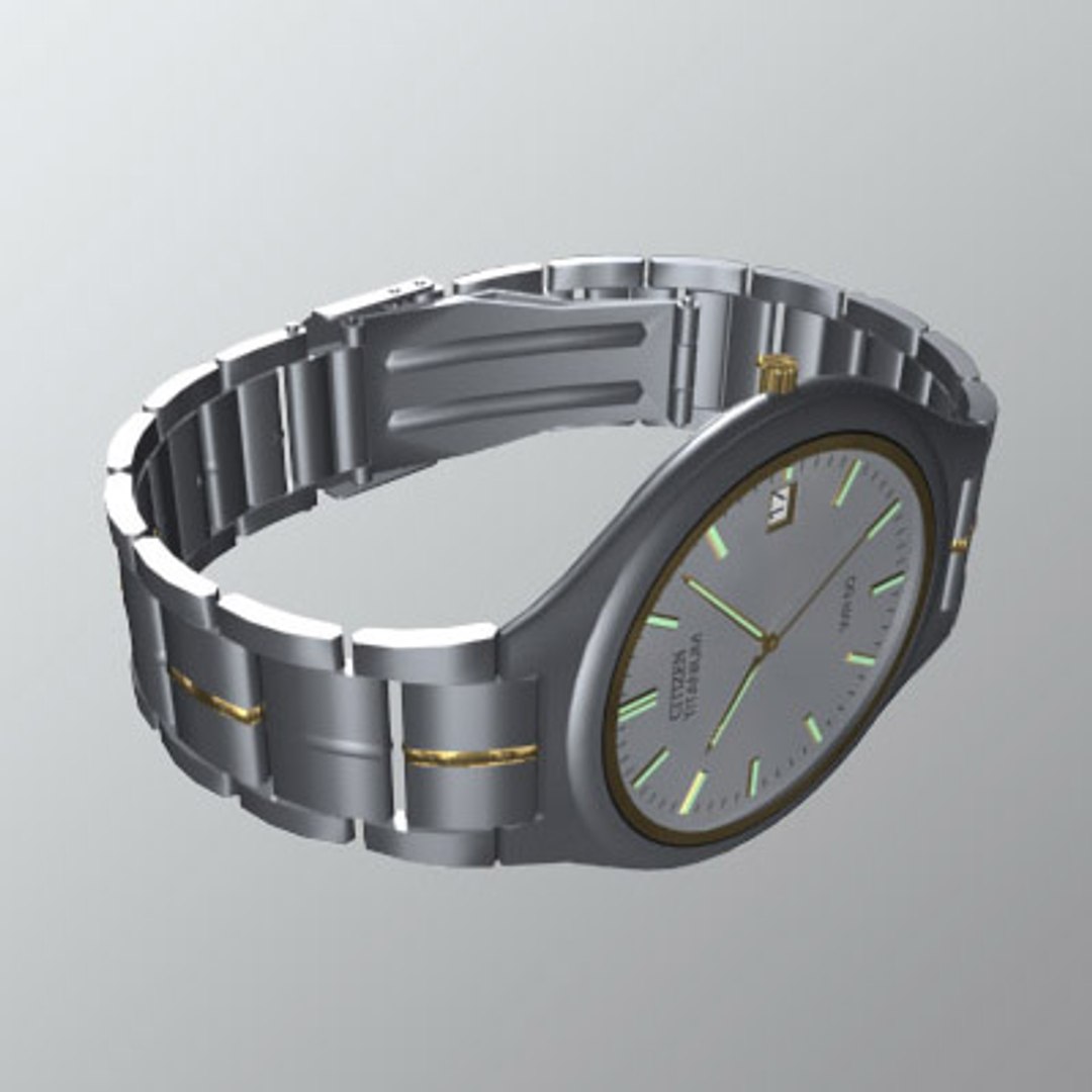 3d model of citizen watch