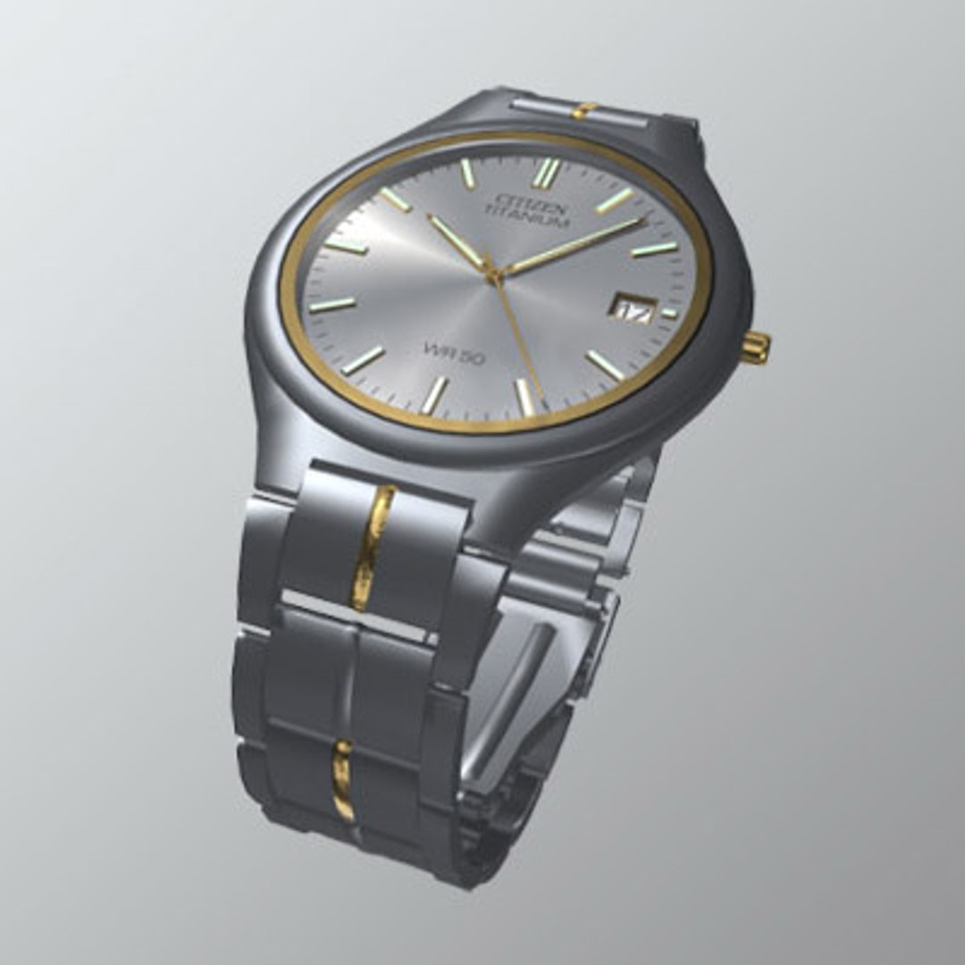 3d model of citizen watch