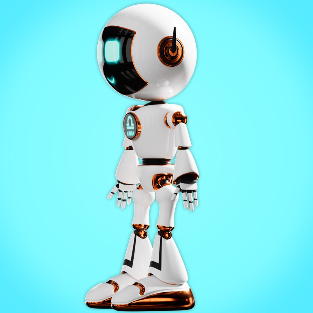 Rigged Robot 3D Model - TurboSquid 1910835