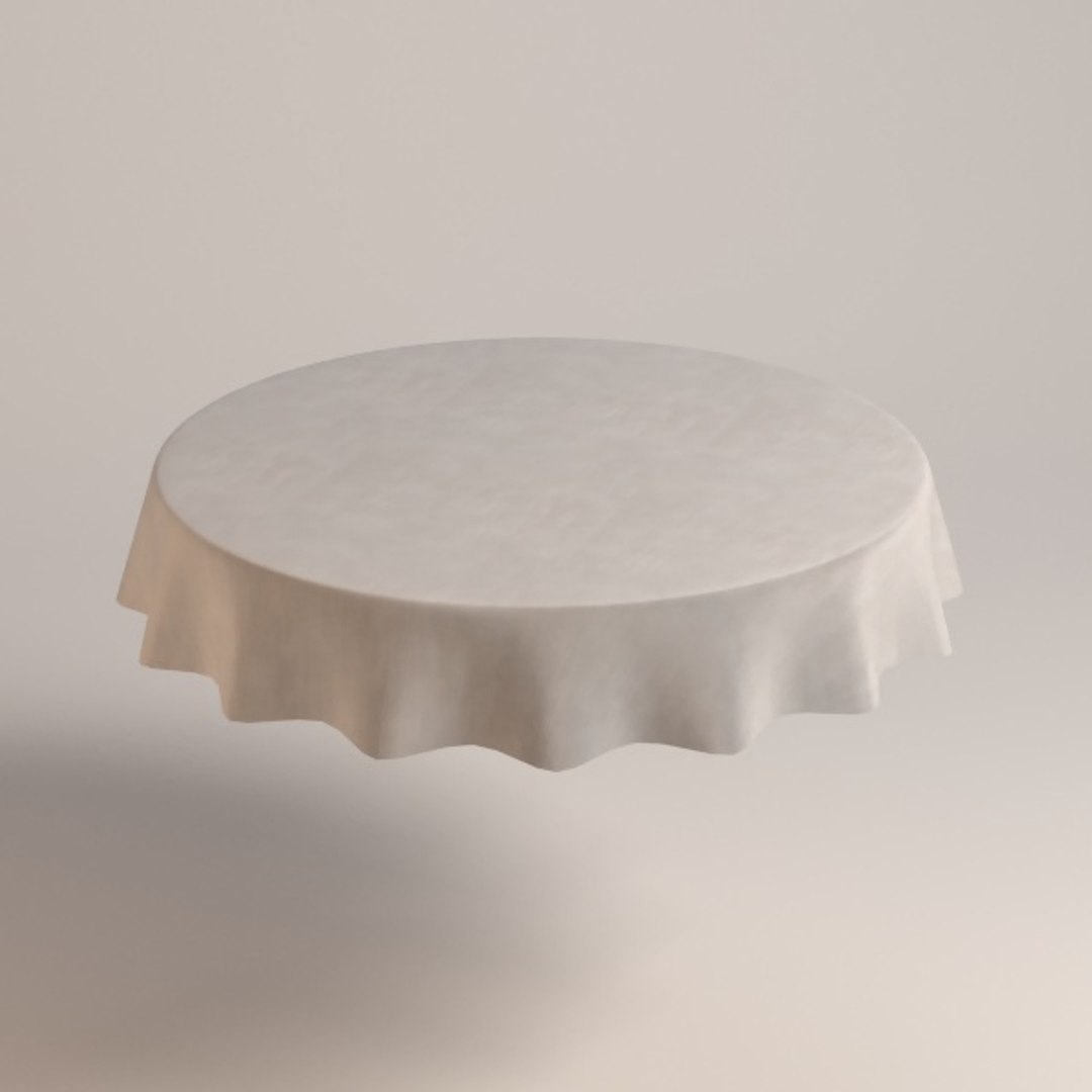 table cloth tablecloth 3d model