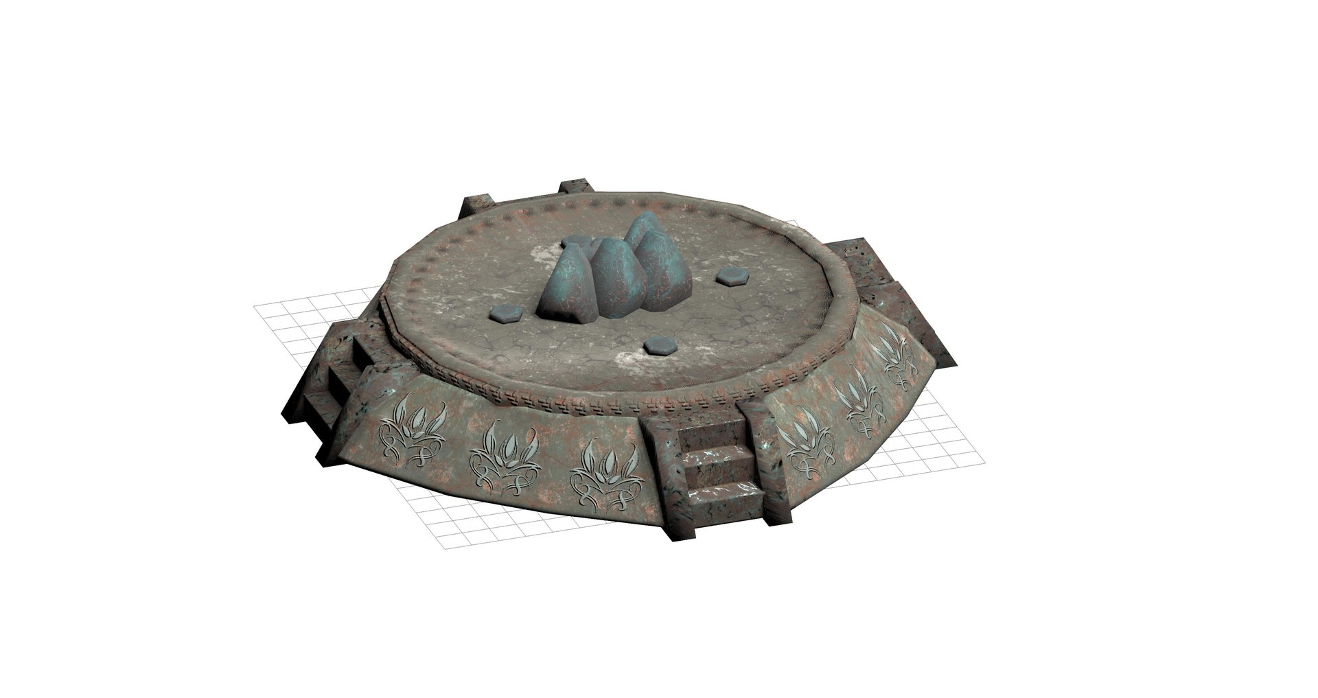 3D Lowpoly Respawn Altar Fighting Platform - TurboSquid 2062490