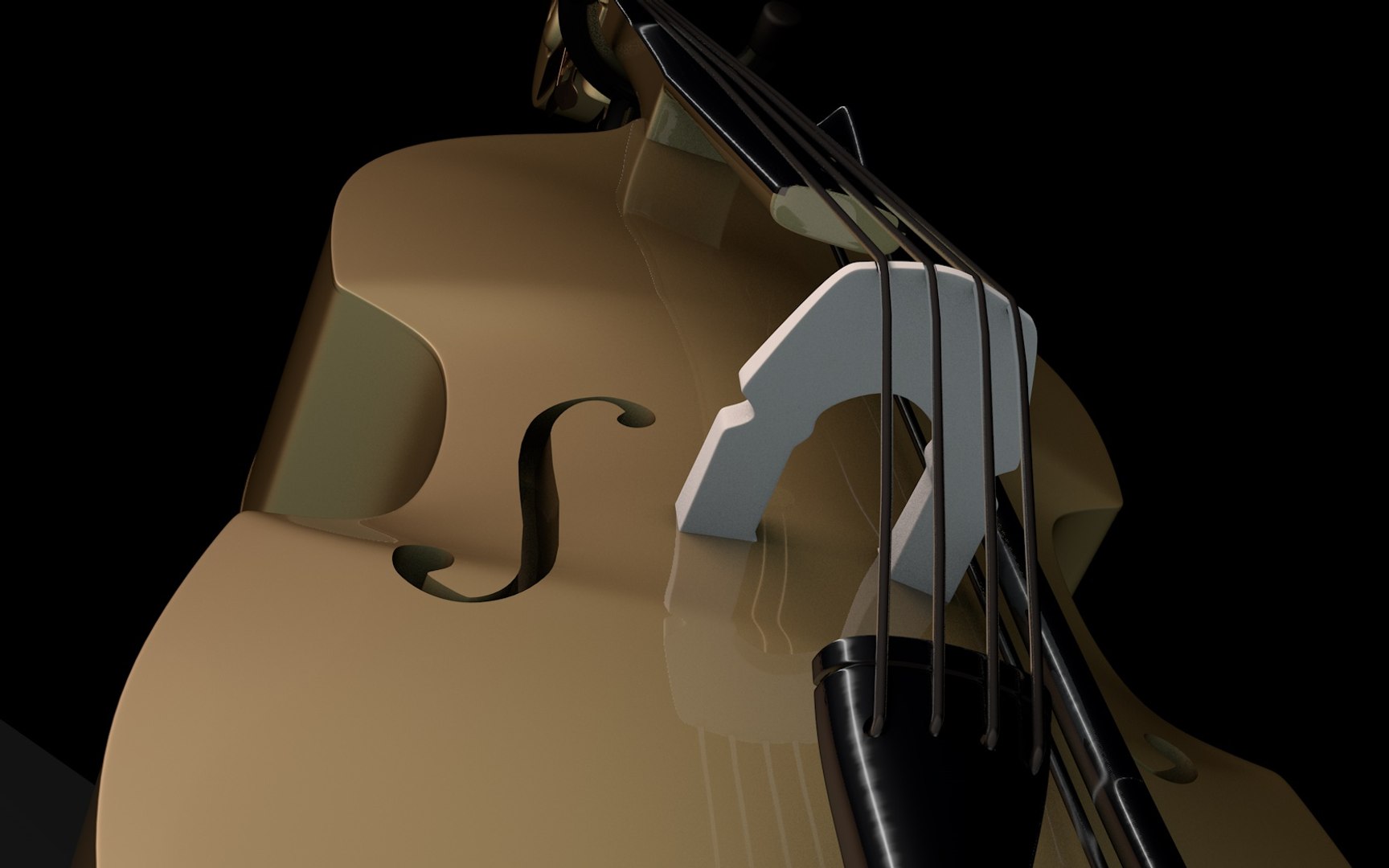 Cello 3D Model - TurboSquid 1179688