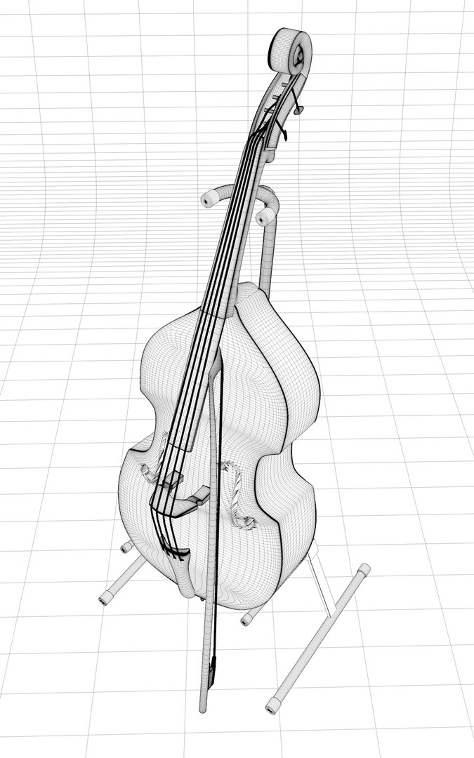 Cello 3D Model - TurboSquid 1179688