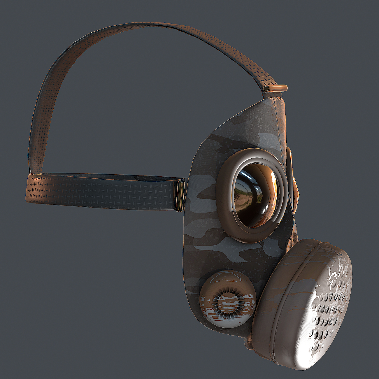 3D model gas mask - TurboSquid 1687855