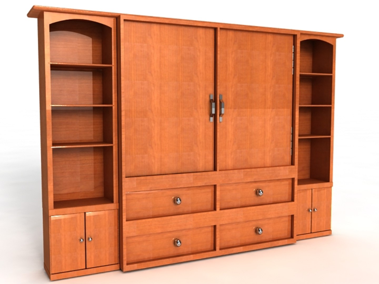 3ds Max Murphy Wall Bed Furniture